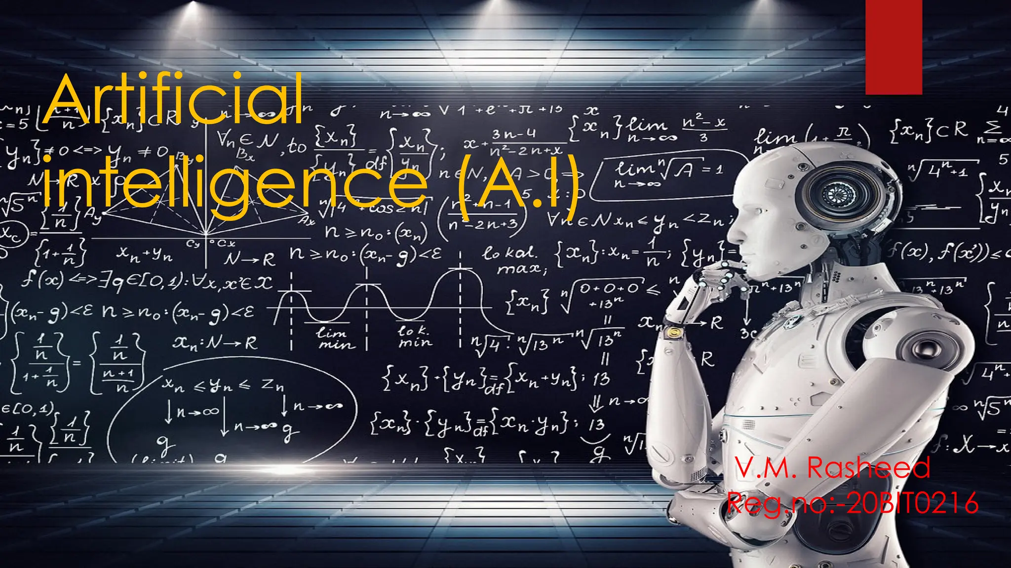 Presentation on artificial intelligence. | PPTX