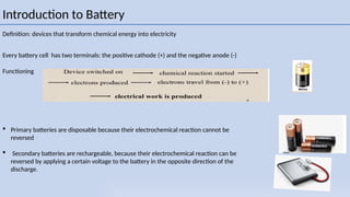 Details on the Battery pack and the requirement of BMS | PPT