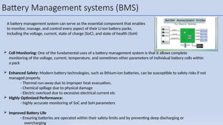 design of safer battery and BMS for automotive application | PPT