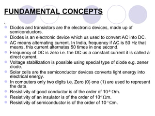 Presentation on semiconductor electronic circuits.ppt