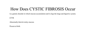 People with CF Signs & Symptoms of Cystic Fibrosis | PPT