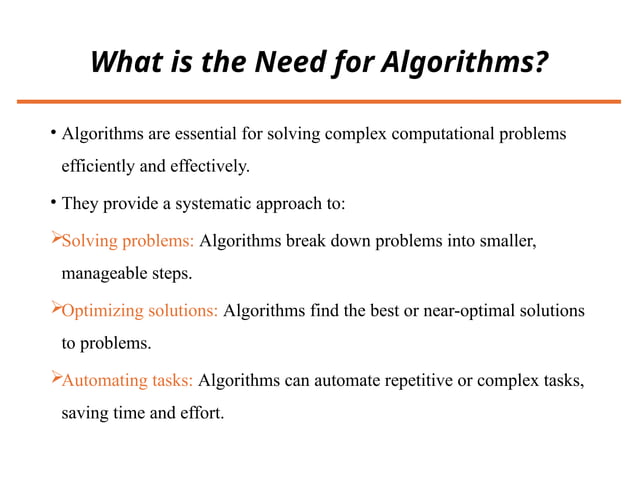 application of algorithm Presentation1.pptx