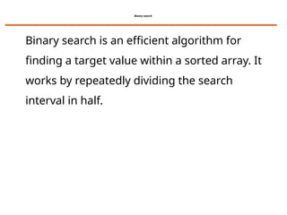 application of algorithm Presentation1.pptx