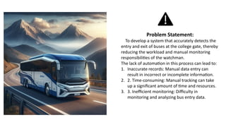 Presentation1.pptx about auto bus tracking | PPTX