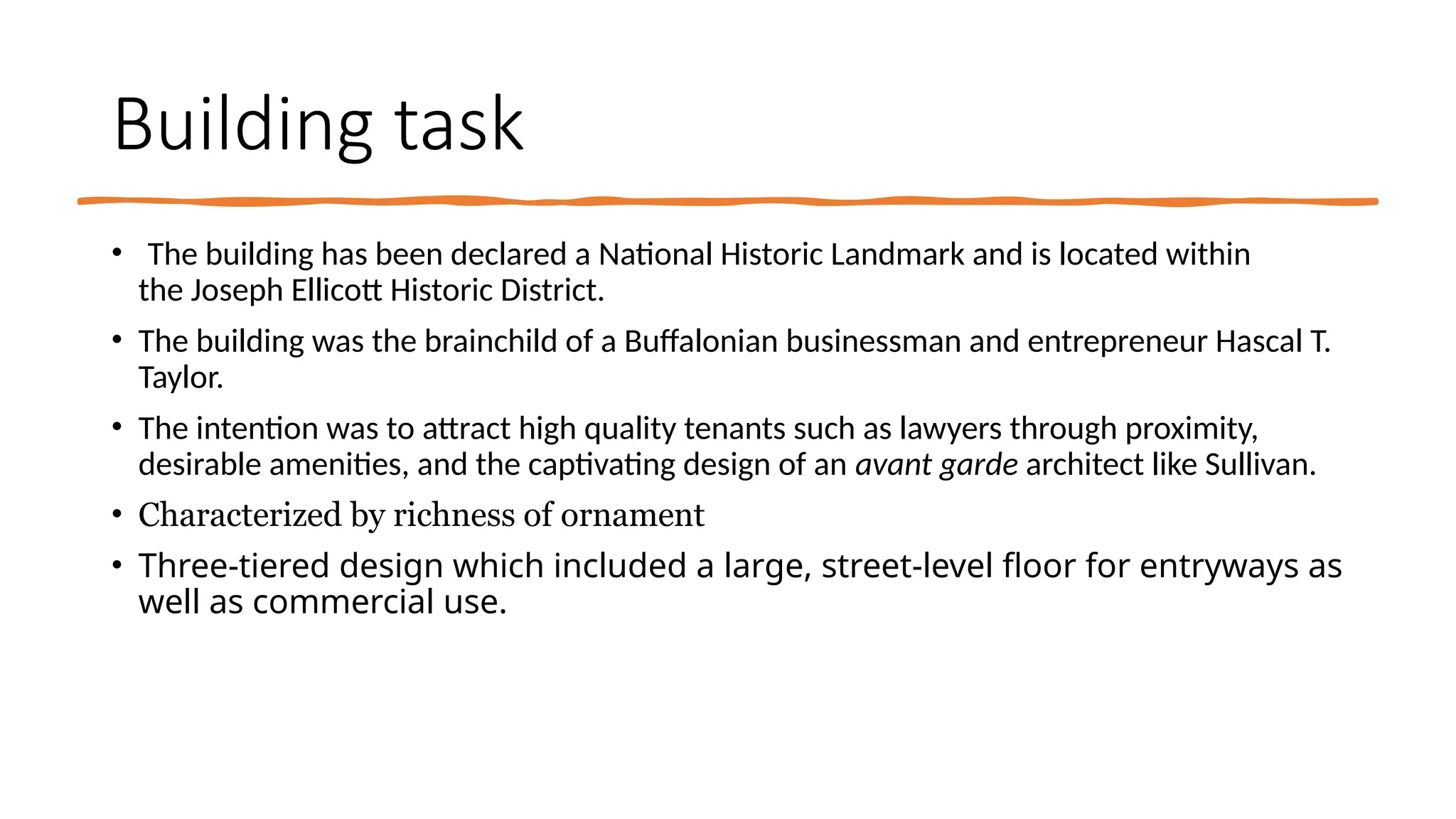 Presentation1 Building task on buildings | PPTX