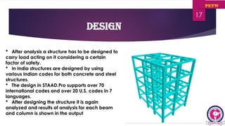 INTODUCTION TO STAAD.PRO. PPT [POWER POINT PRESENTATION] | PPTX