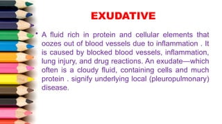 Pleural effusion - Nursing Management.pptx