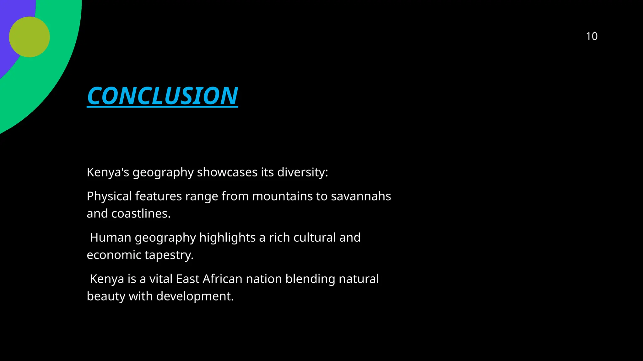 Physical and Human Geography of Kenya... | PPT