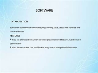 Presentation on topic software design and architecture | PPTX