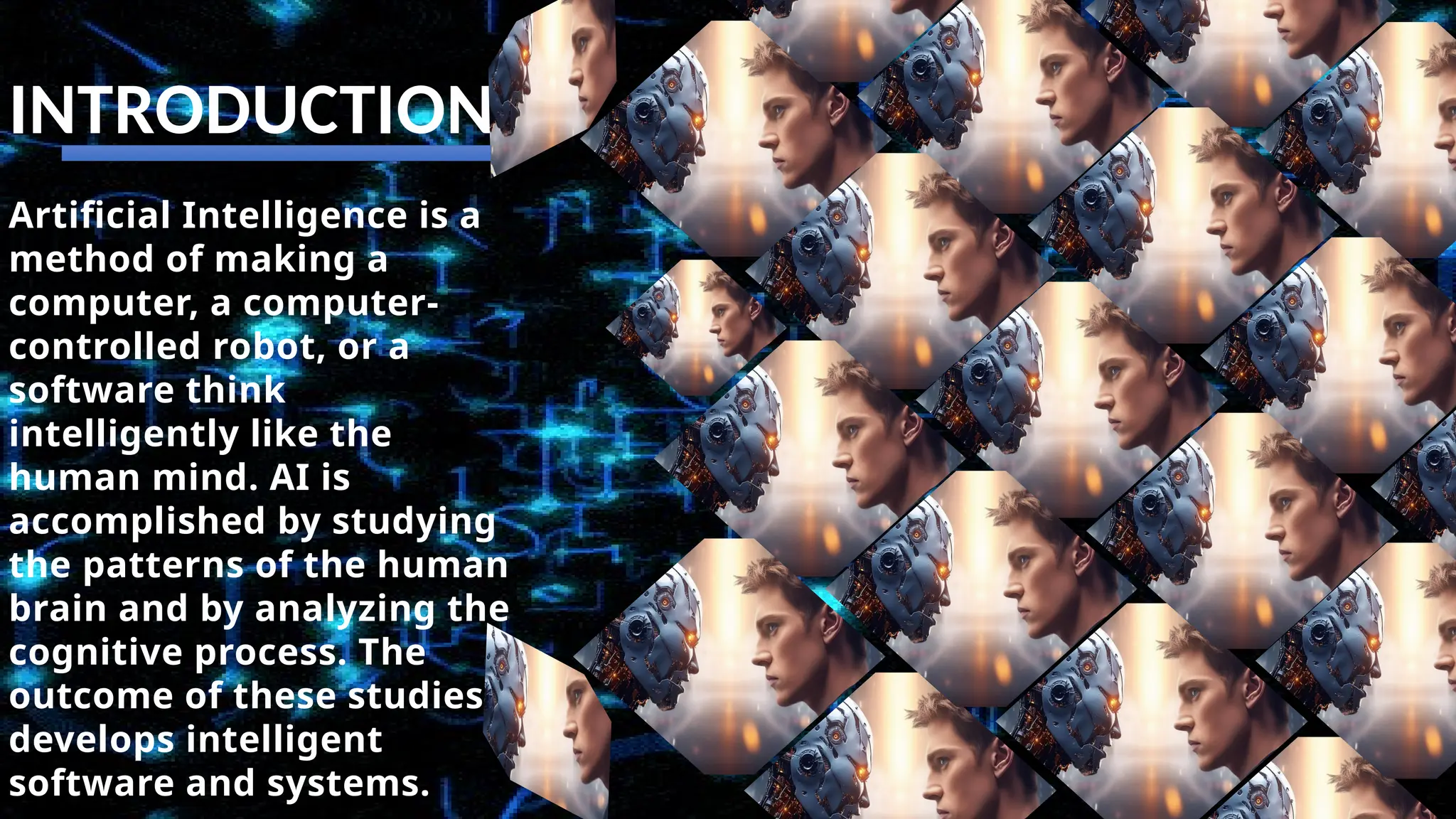 AI REPLACING HUMANS /FATHER OF AI/BIRTH OF AI | PPTX