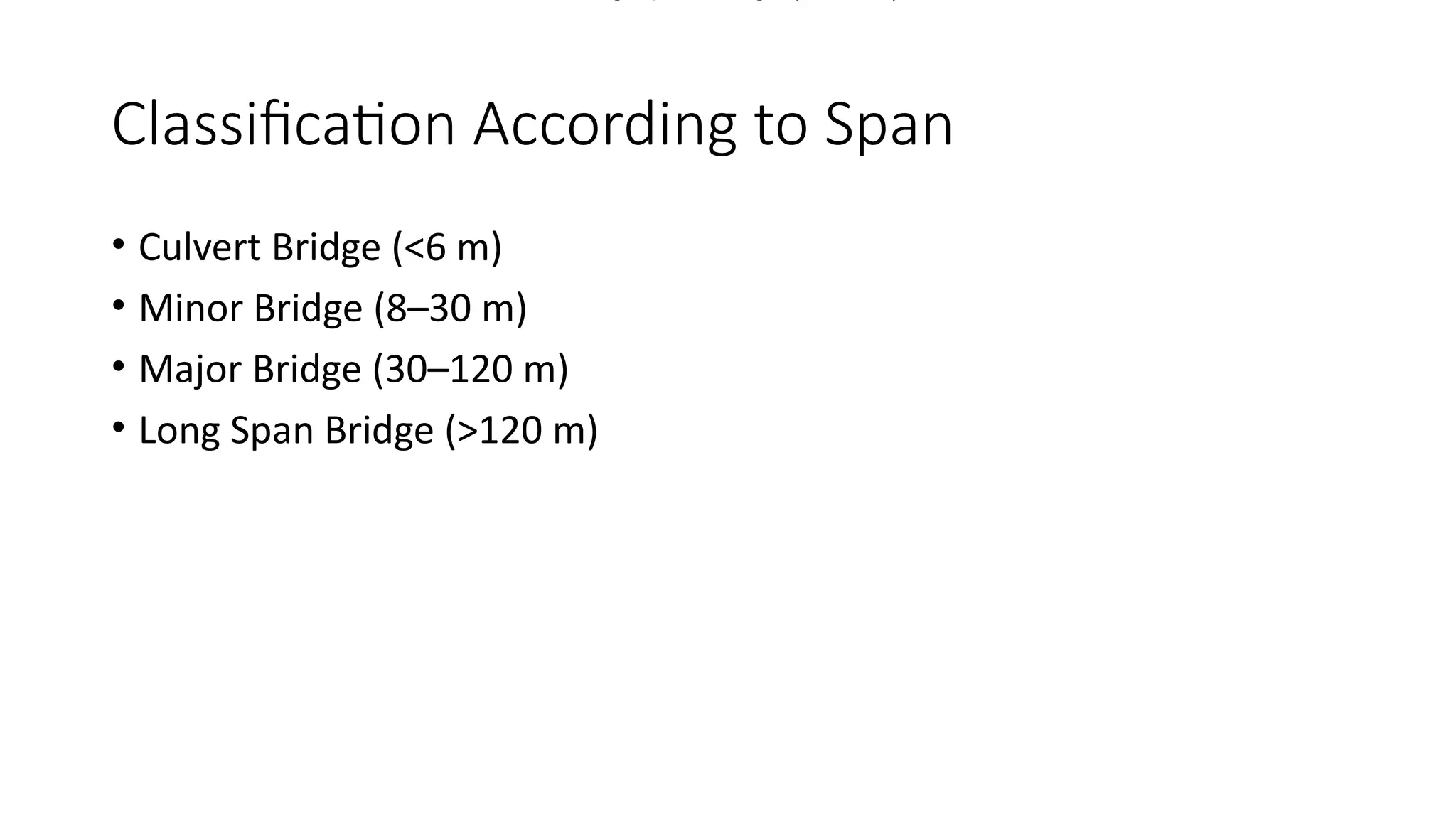 classification of bridges in civil engineering | PPTX