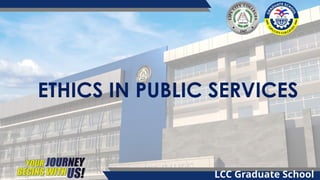 Ethics in Public Service, Ethics for Teachers | PPTX
