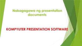 Presentation1.pptx Computer Presentation Software | PPTX