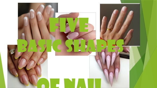 basic nail shapes powerpoint presentation | PPTX