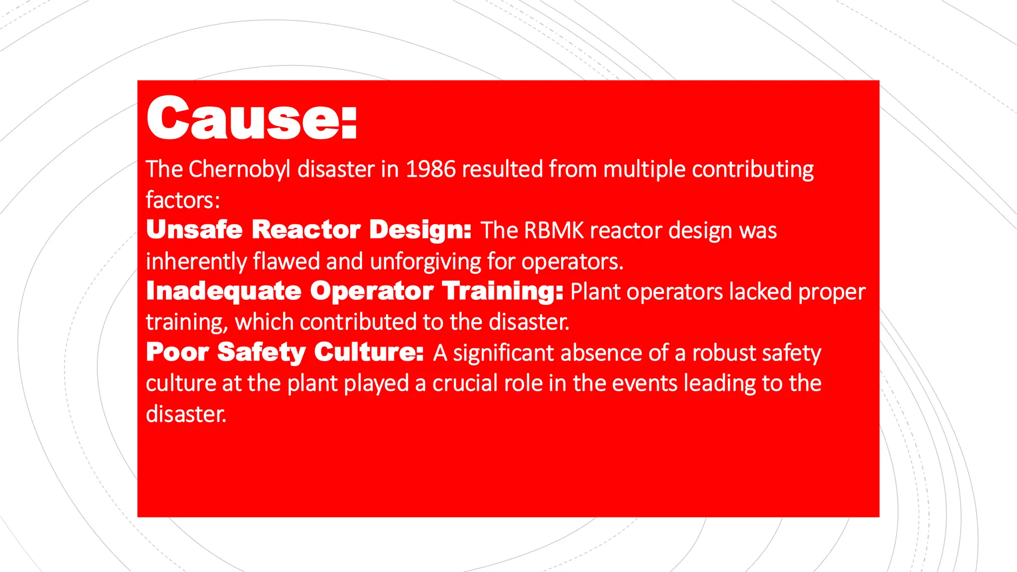 Chernobyl disaster: World's worst nuclear power accident | PPT