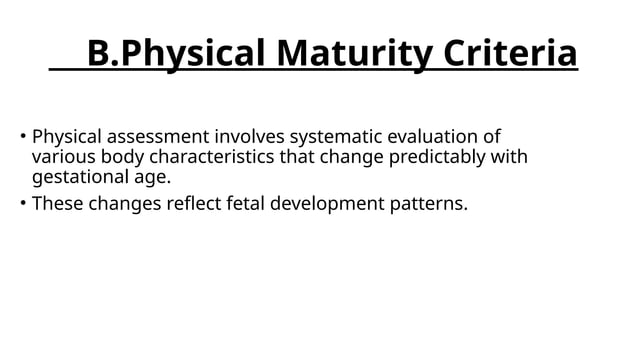 Presentation 1.pptx New Ballard Score extended | PPTX