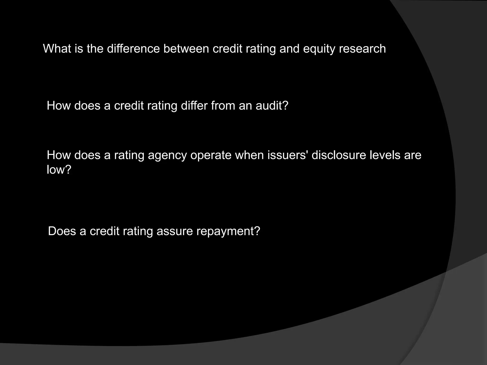 Presentation1.pptx credit rating agencies | PPTX