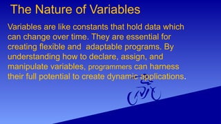 Presentation about variables and constant.pptx