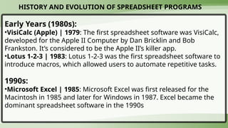 MICROSOFT EXCEL AND GOOGLE SHEETS PPT FILE | PPTX