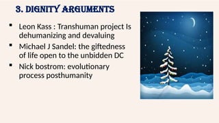 presentation on transhumanism and posthumanism | PPTX