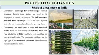 Presentation On Protected cultivation and secondary agriculture | PDF
