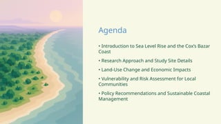 Cox's sea level rise in the use of secondary data | PPTX