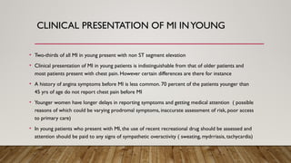Non atherosclerosis causes of Myocardial infarction | PPTX