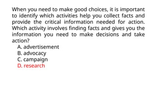 when you make good choices, it is important...pptx