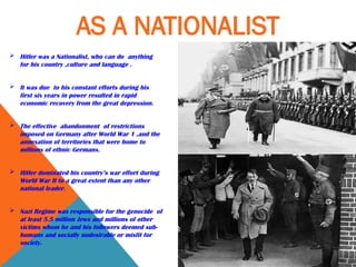 Presentation1.pptx About hitler and his rule in germany | PPTX