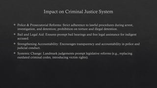 Fundamental rights and criminal Justice. | PPTX