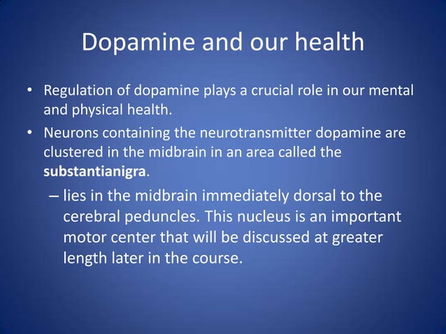 dopamine | PPT