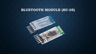 Wireless home appliance control using arduino and bluetooth module | PPTX