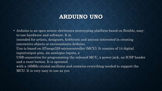 Wireless home appliance control using arduino and bluetooth module | PPTX