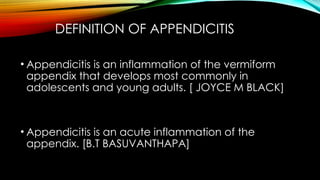Presentation appendicitis - Arsala.pptm.pptx