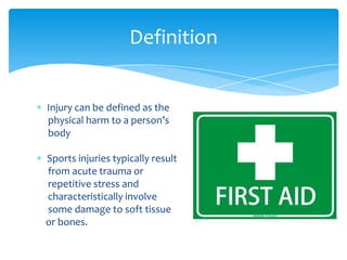 Sports Injury Prevention | PPTX