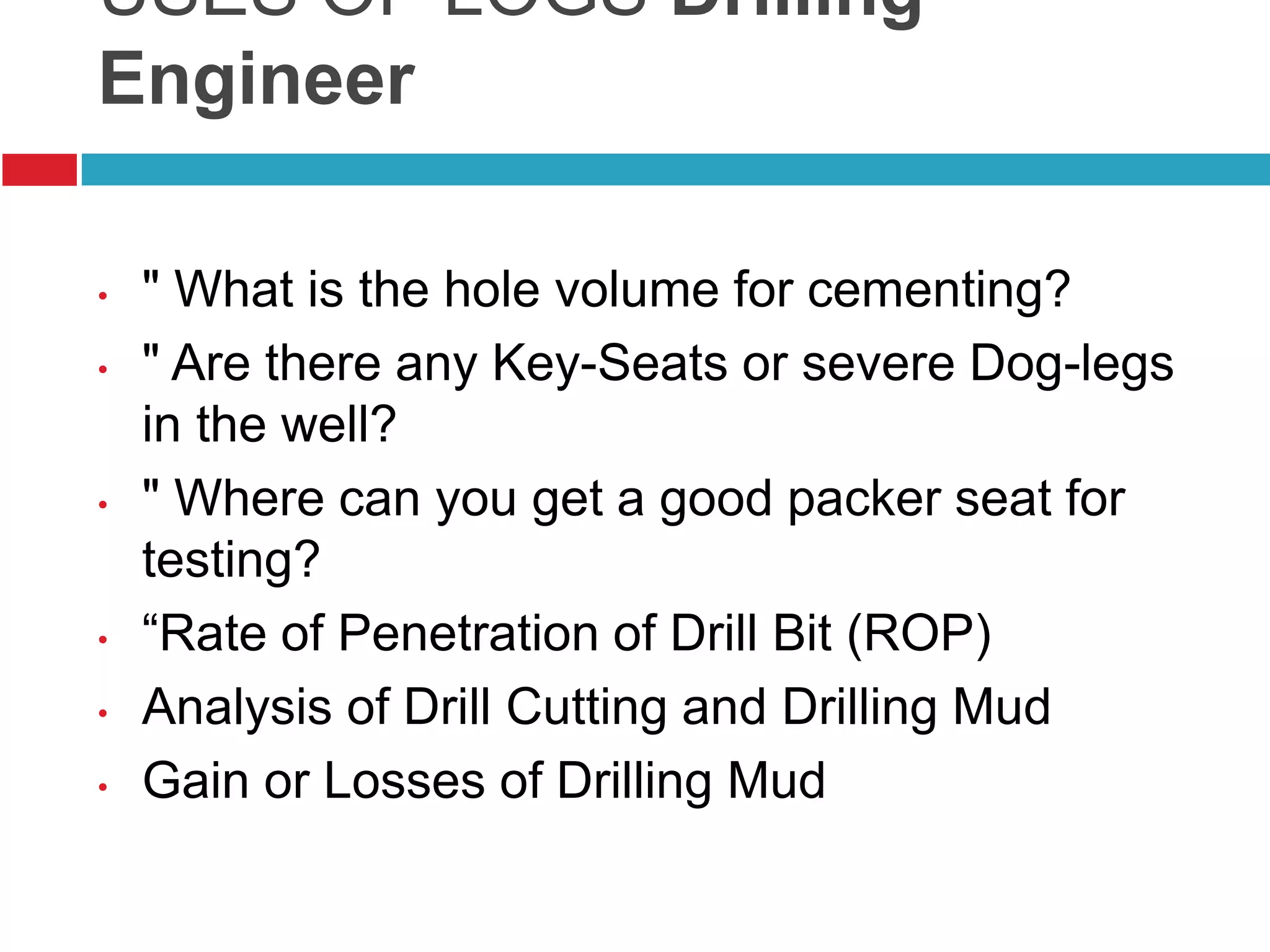 Presentation1 - Basic Well Log (Revisi) MHW.pptx | Geology | Science
