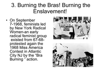 Presentation1 Bra Burning | PPT | Women\'s Intimates and Sleepwear ...