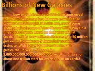 Presentation1 breakthroughs of earth of space | PPTX