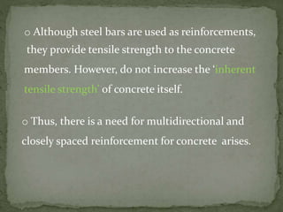 Fibre Reinforced concrete | PPTX