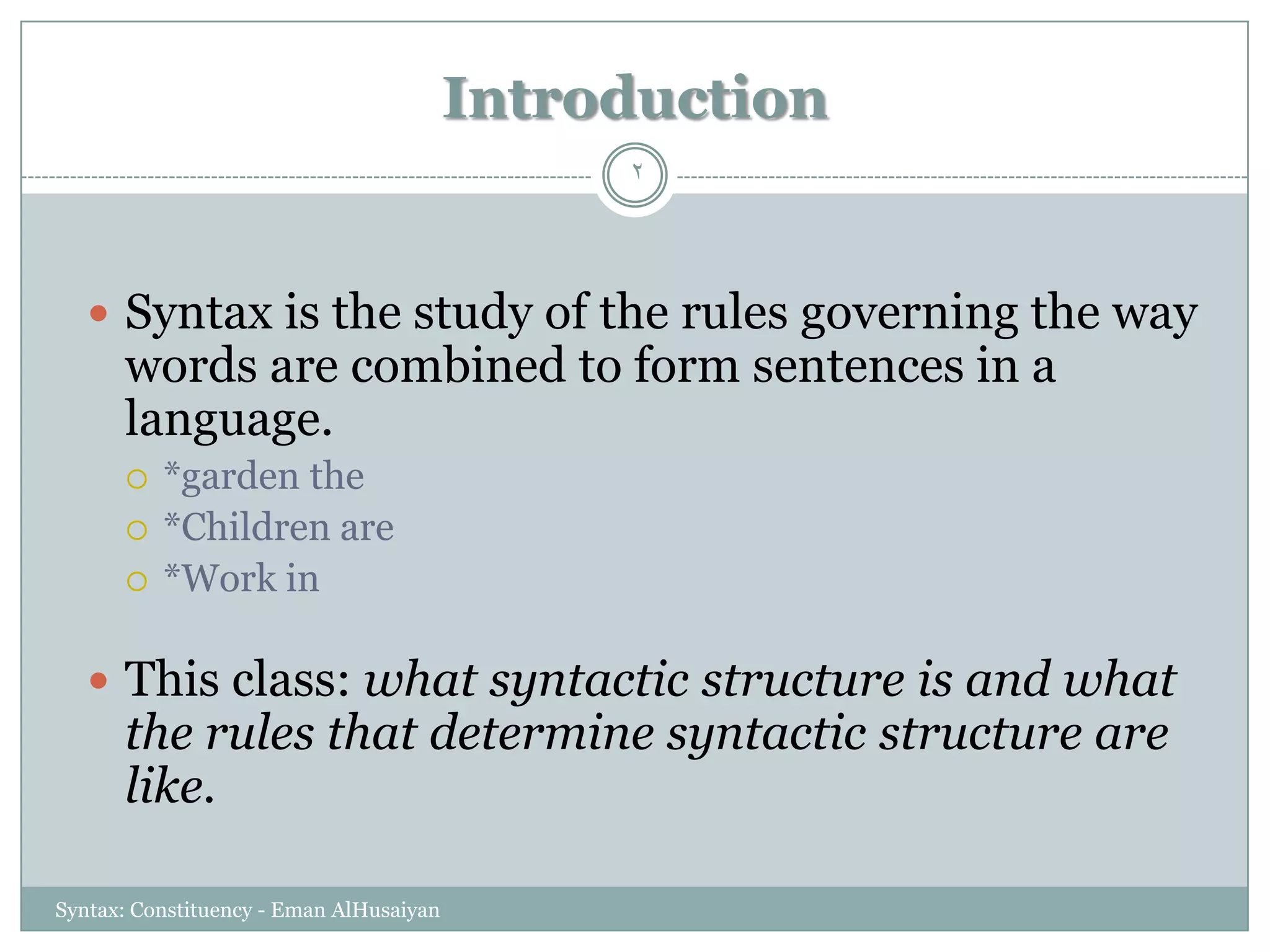 Constituency, Trees and Rules | PDF | Programming Languages | Computing