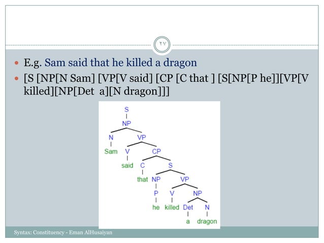 Constituency, Trees and Rules | PDF | Programming Languages | Computing