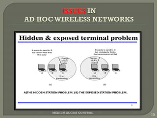 Design Issues In Adhoc Wireless MAC Protocol | PDF | Computer Networking | Computing
