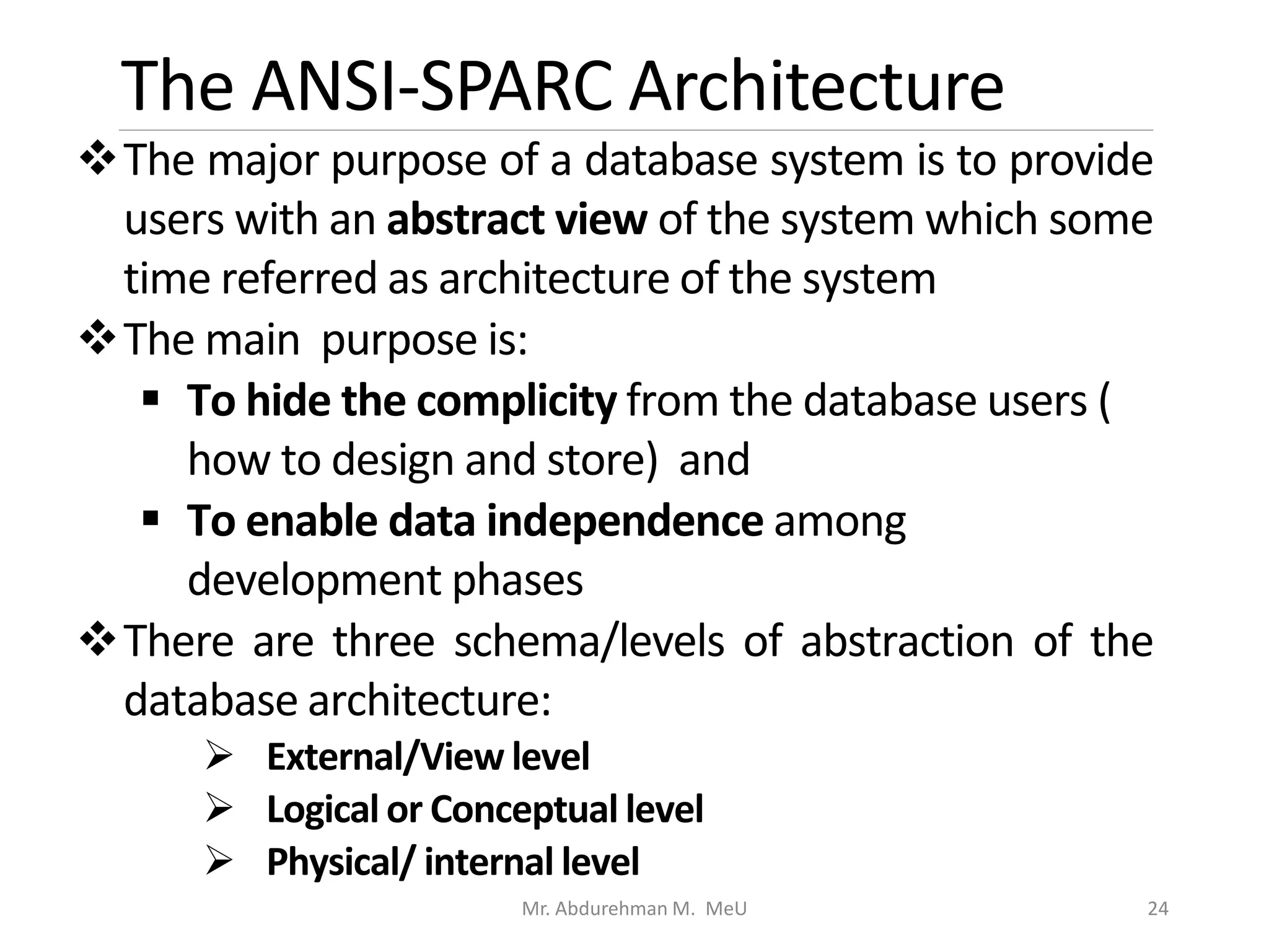Chapter 01 Fundamental of Database Management System (DBMS) | PDF