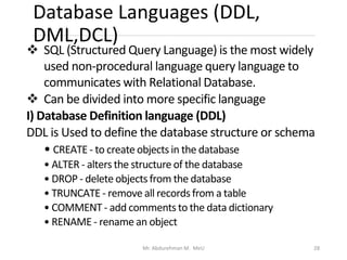 Chapter 01 Fundamental of Database Management System (DBMS) | PDF