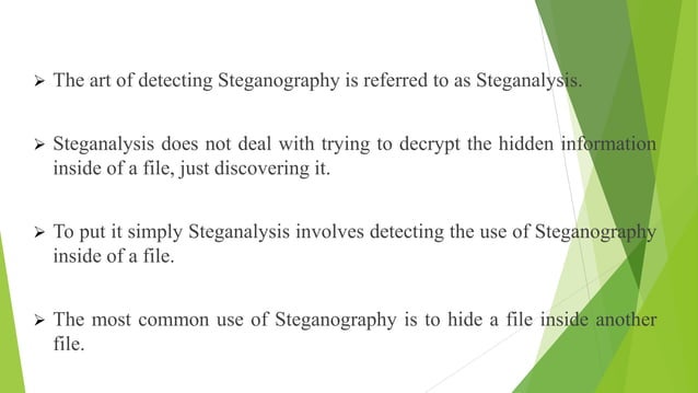Data Security Using Steganography | PPT