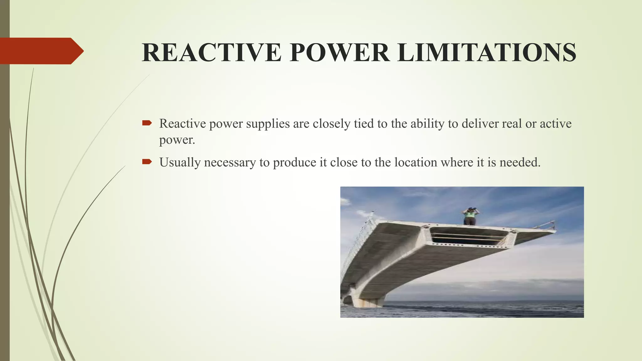 Importance of reactive power in determining the cost of power system in ...