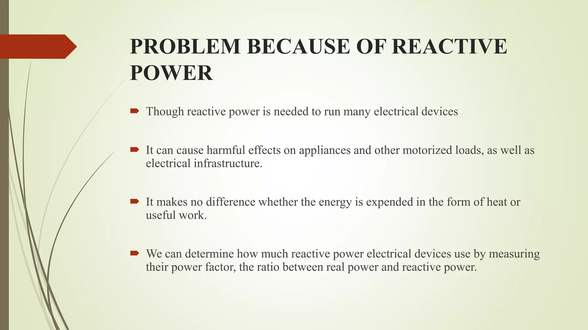 Importance of reactive power in determining the cost of power system in ...