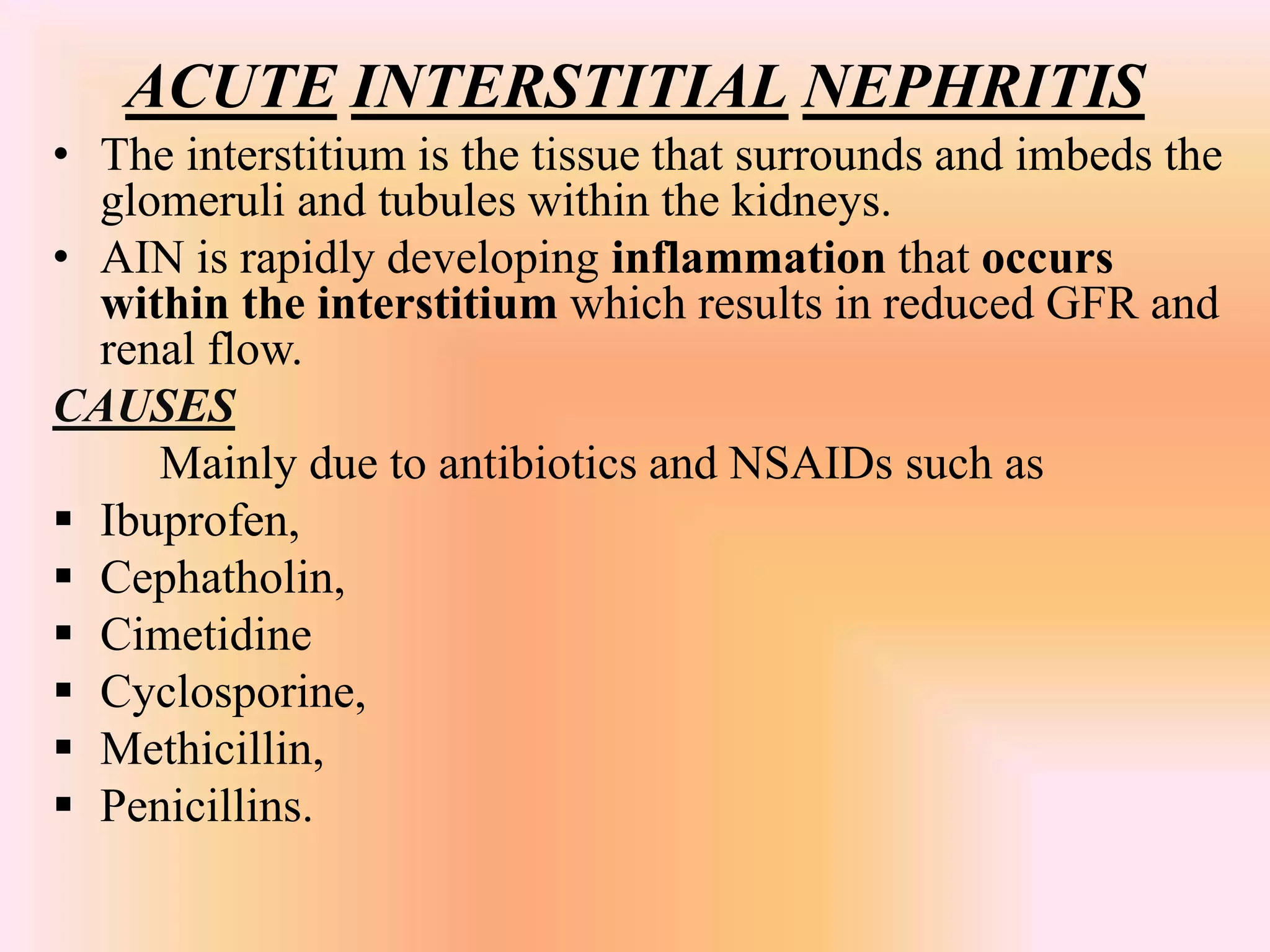 DRUGS AND TOXINS ASSOCIATED WITH KIDNEY | PPTX