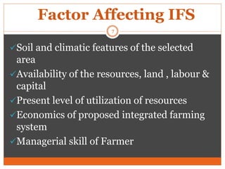 Integrated Farming System (IFS) | PPTX