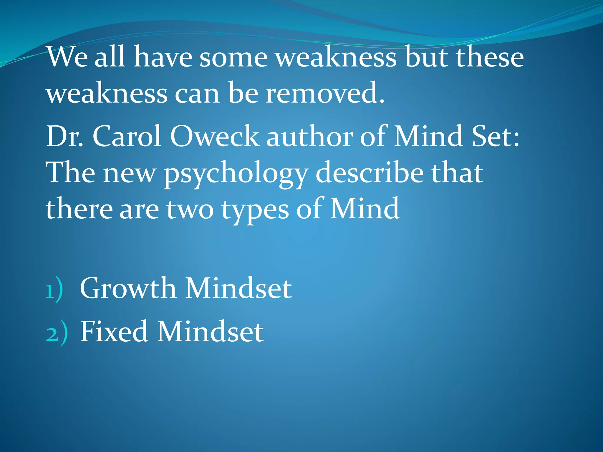 How to Convert Weakness Into Strength | PDF